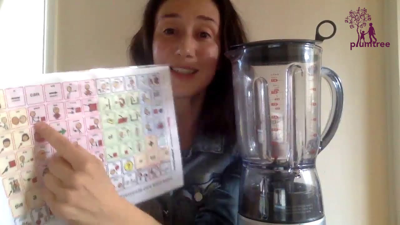 Preparing Food with your child using low-tech AAC - YouTube