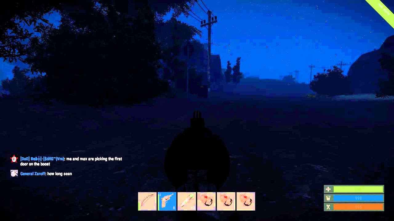 Rust - Cuidado ao Sair a Noite Full HD (1920 x 1080) Ultra Graphics ...