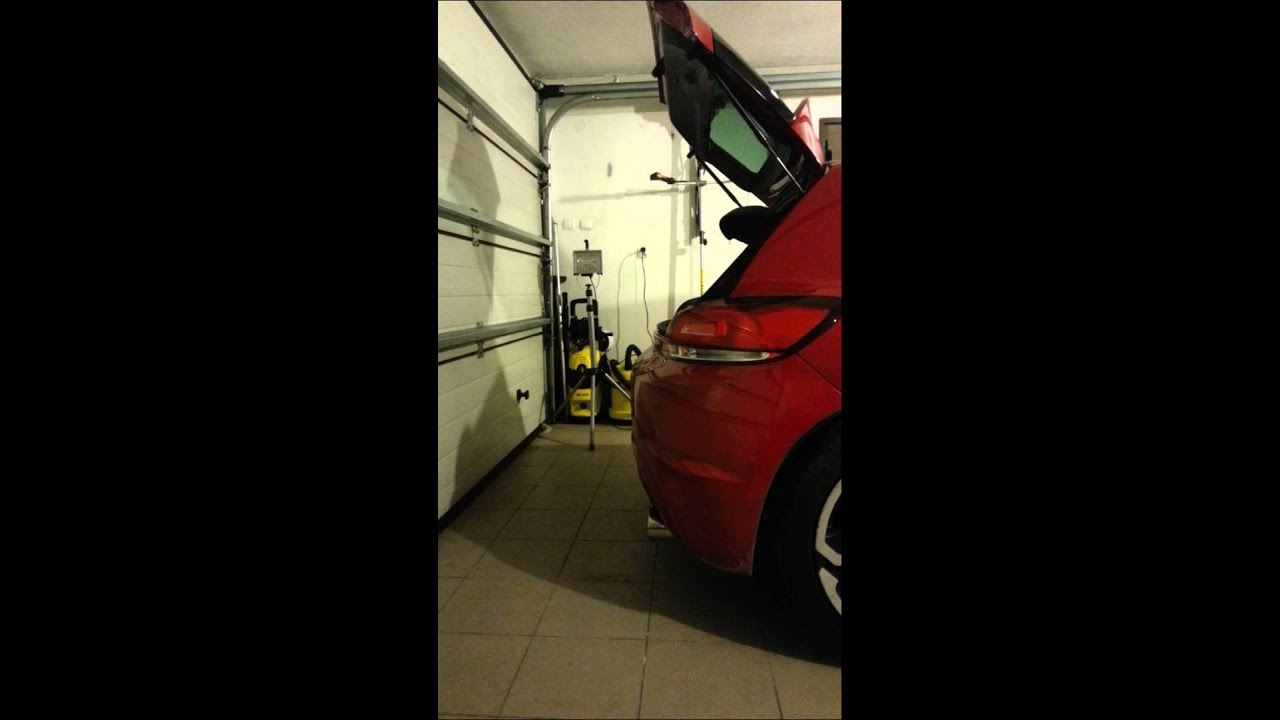 Scirocco rear boot autoopen - YouTube