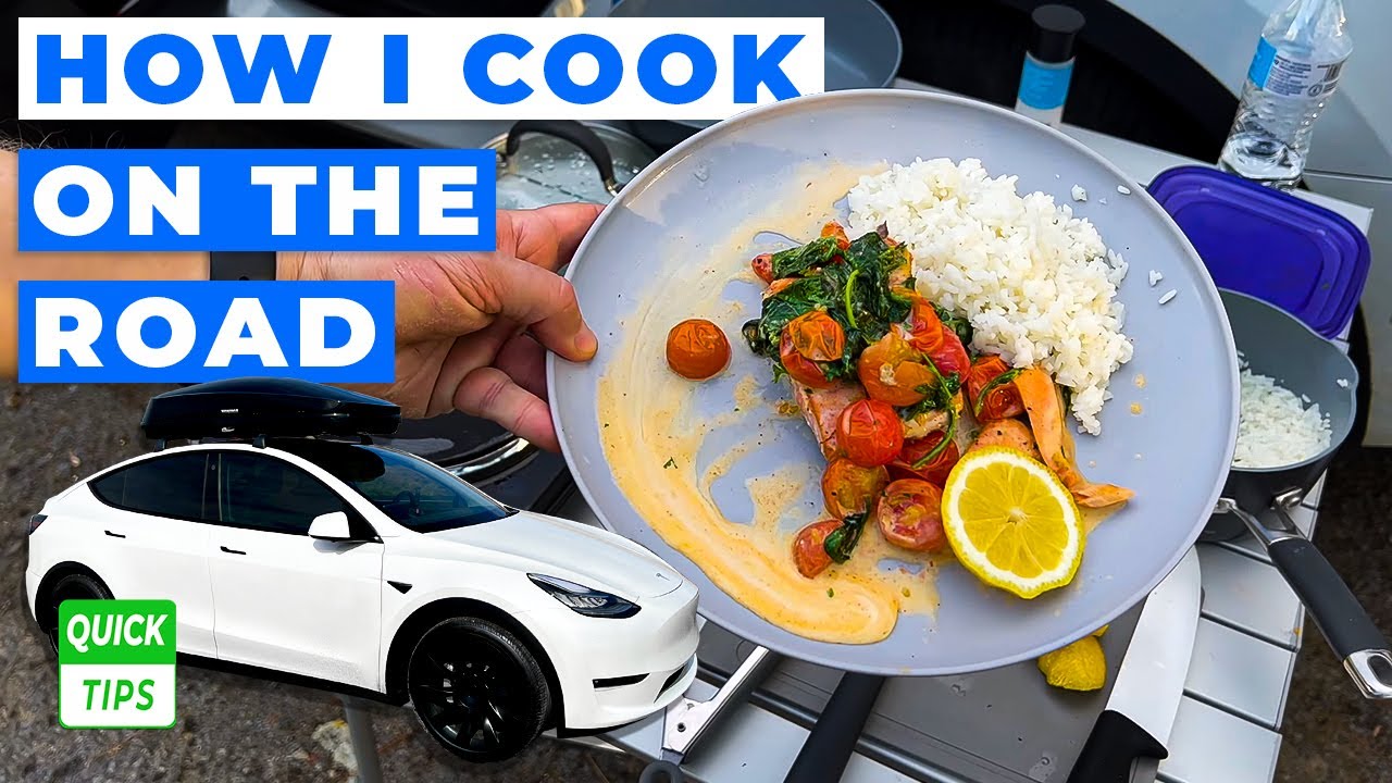 How I Cook on the Road when Camping - YouTube