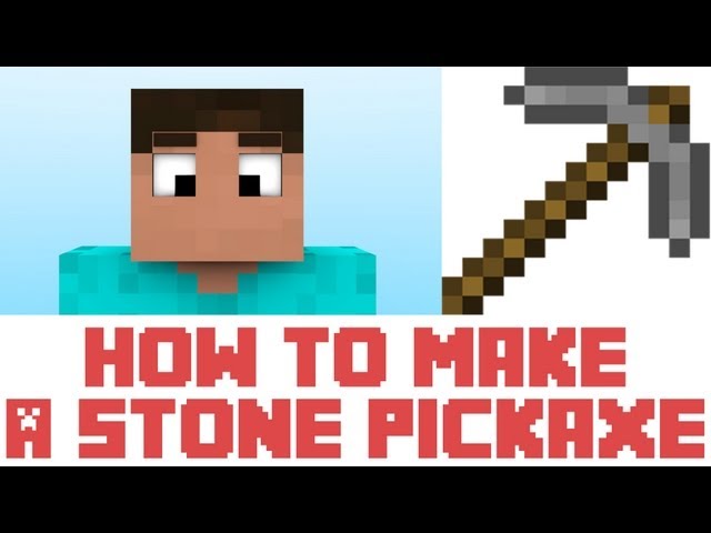 Stone Pickaxe Minecraft