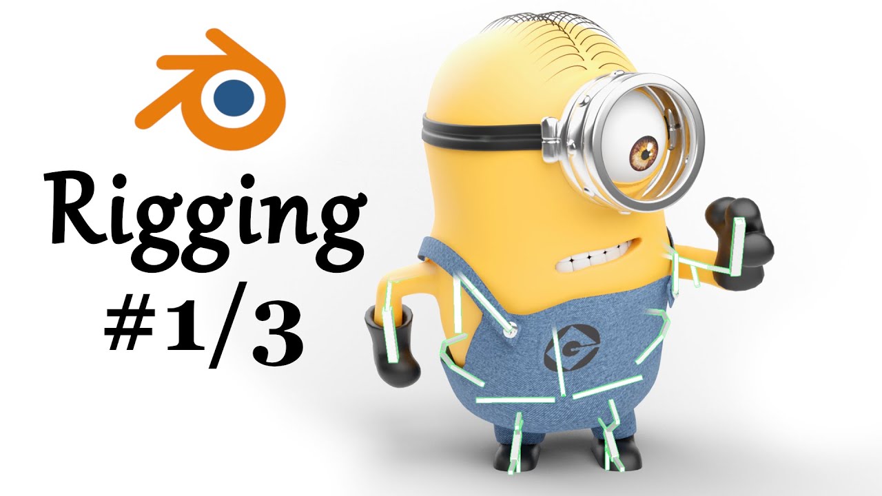 Minion tutorial series part (6/10) - Rigging part (1/3) - YouTube