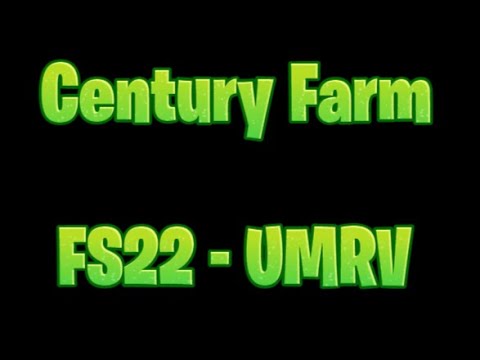 FS22 - UMRV - Century Farm - Episode 2 - YouTube
