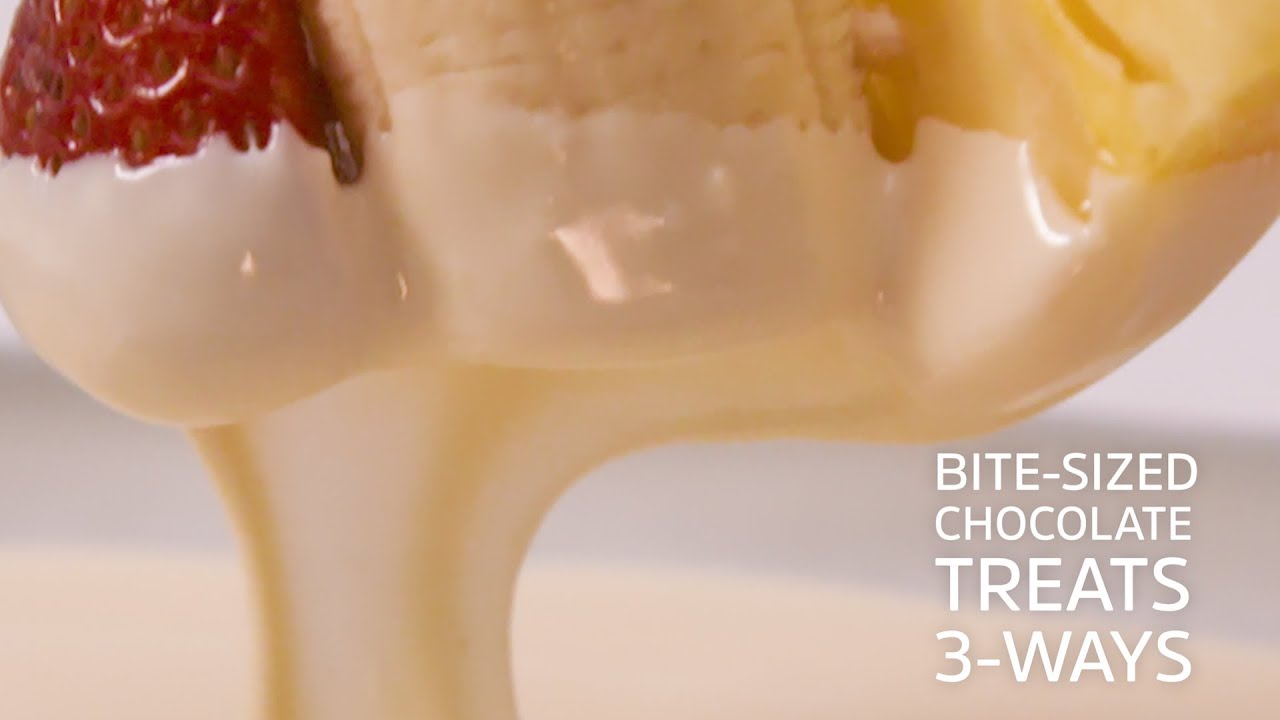 Bite-sized Chocolate Treats 3 Ways - YouTube