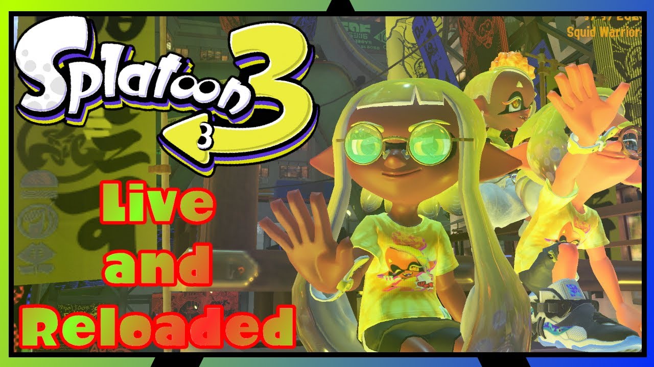 Splatoon 3 Live Stream With Viewers I've Returned to playing the game ...