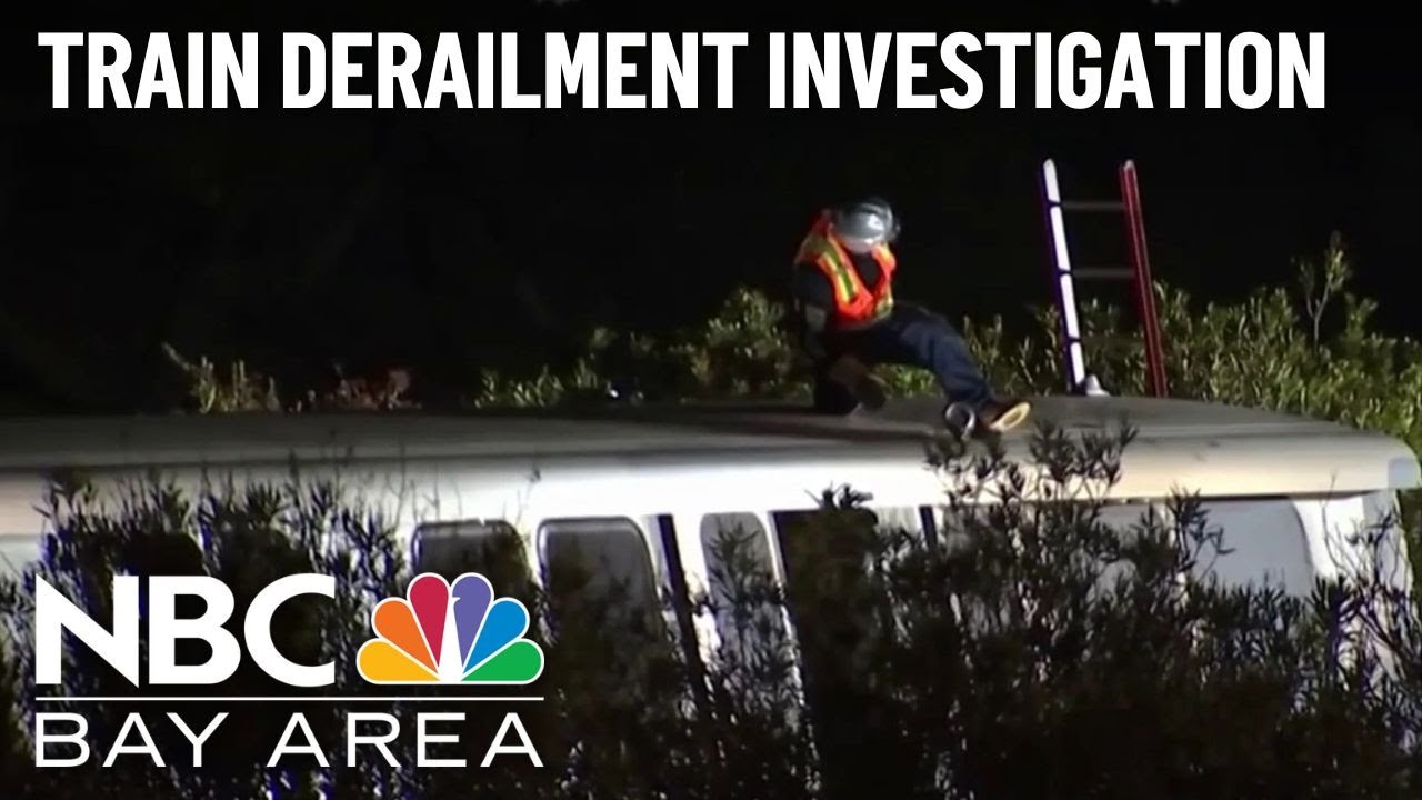 BART continues to investigate cause of train derailment - YouTube