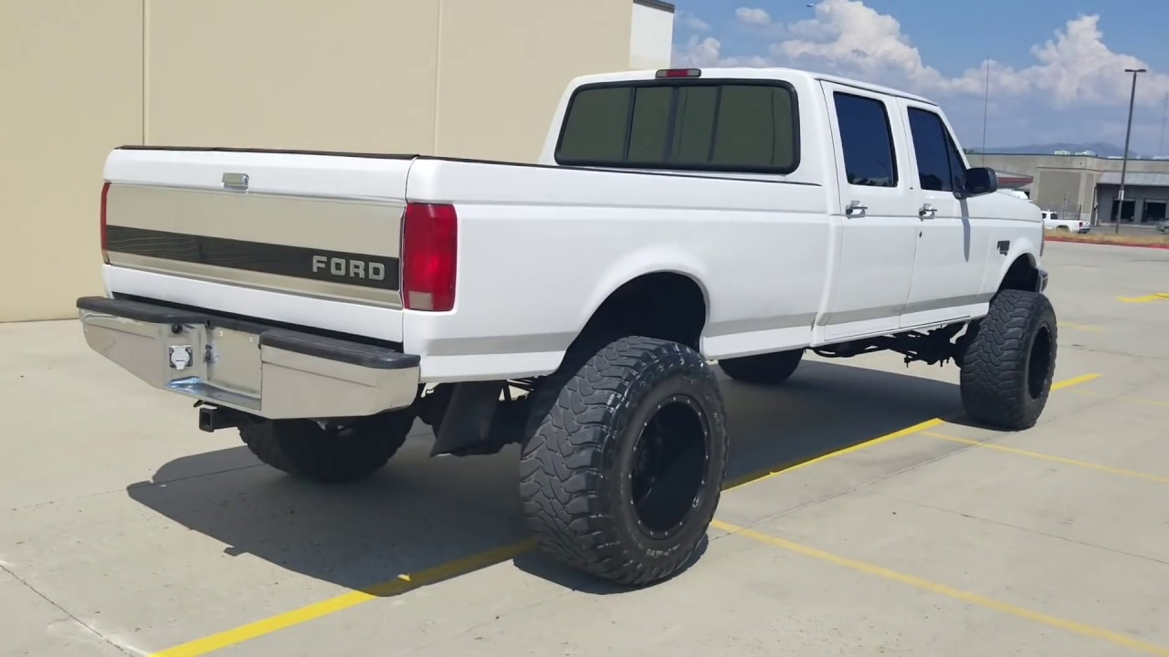 WWW.DIESEL-DEALS.COM LIFTED 1997 FORD F350 CREW 4X4 7.3 POWERSTROKE ...