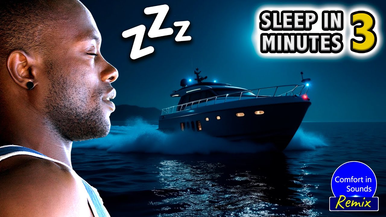 Relaxing Luxury Boat Ambience Sound | White Noise to Fall Asleep, Study ...