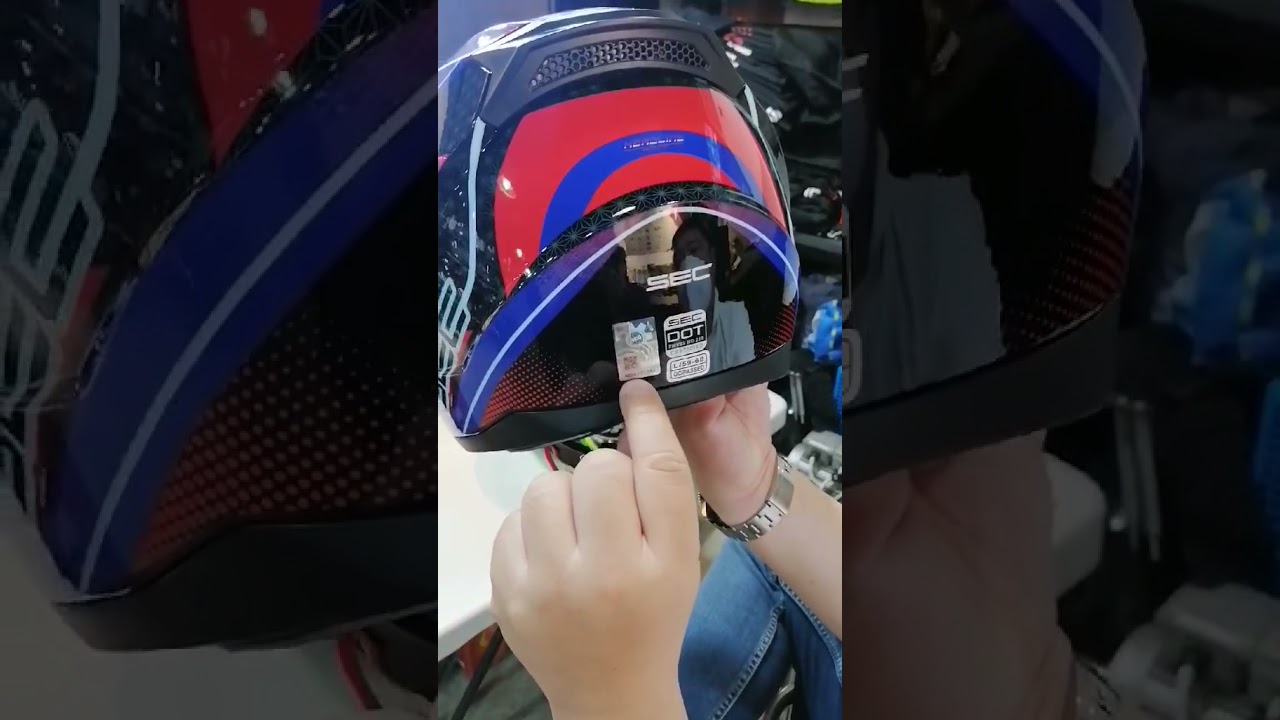 How to verify your helmet if legit icc or fake - YouTube