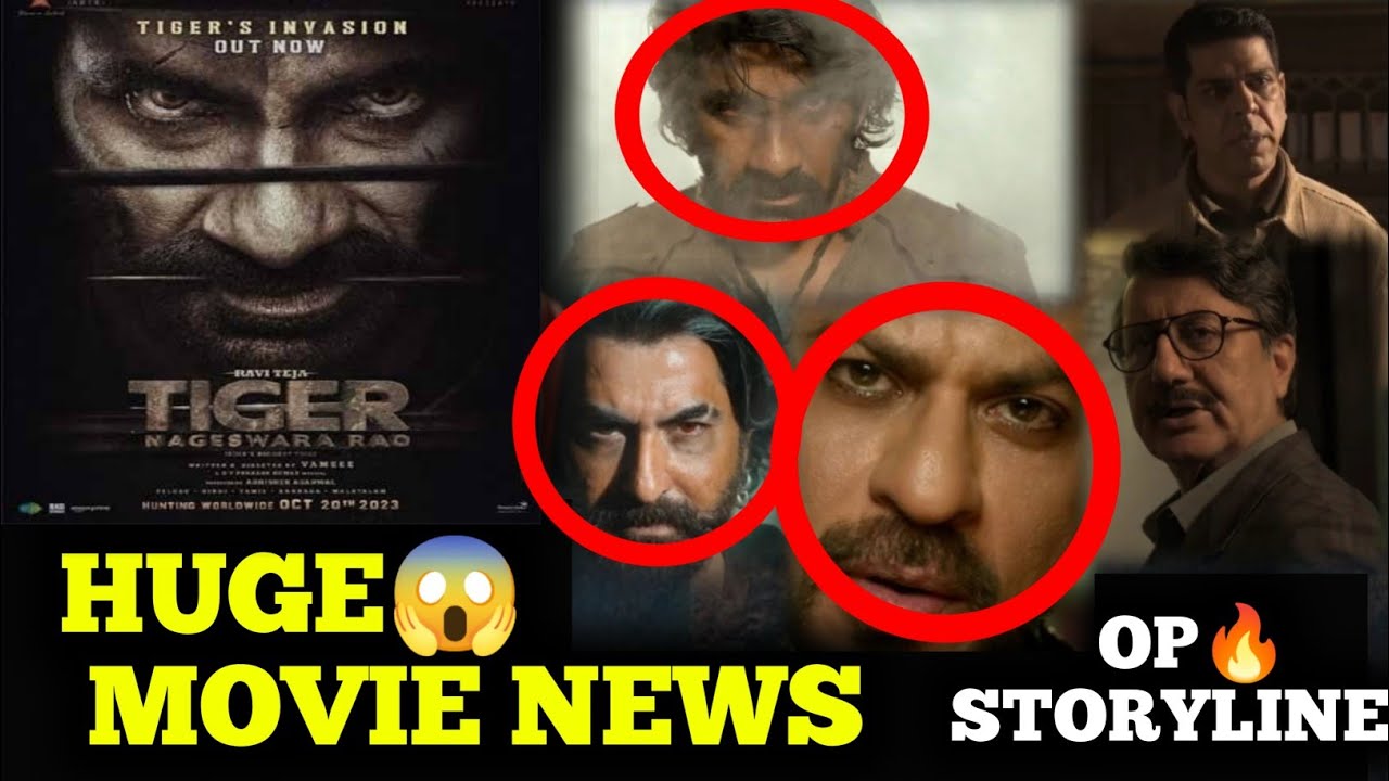 Tiger's Invasion🔥 (STORY) 🤑| Tiger Nageswara Rao | Ravi Teja | Vamsee ...