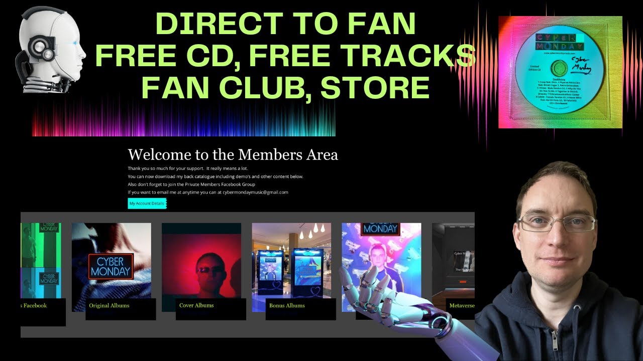 Offer Fans - Free CD Offer, Fan Club, Website Store (Direct to Fan ...