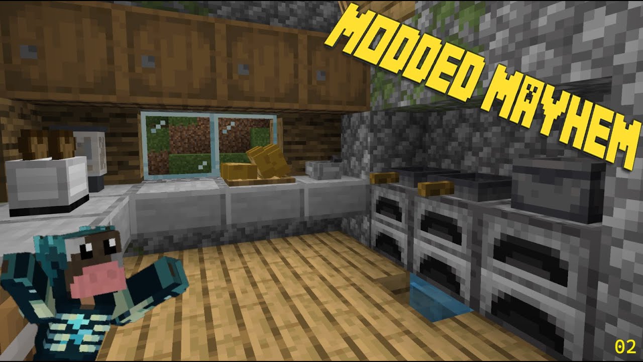 Starting a Kitchen! | Modded Mayhem Episode 2 - YouTube
