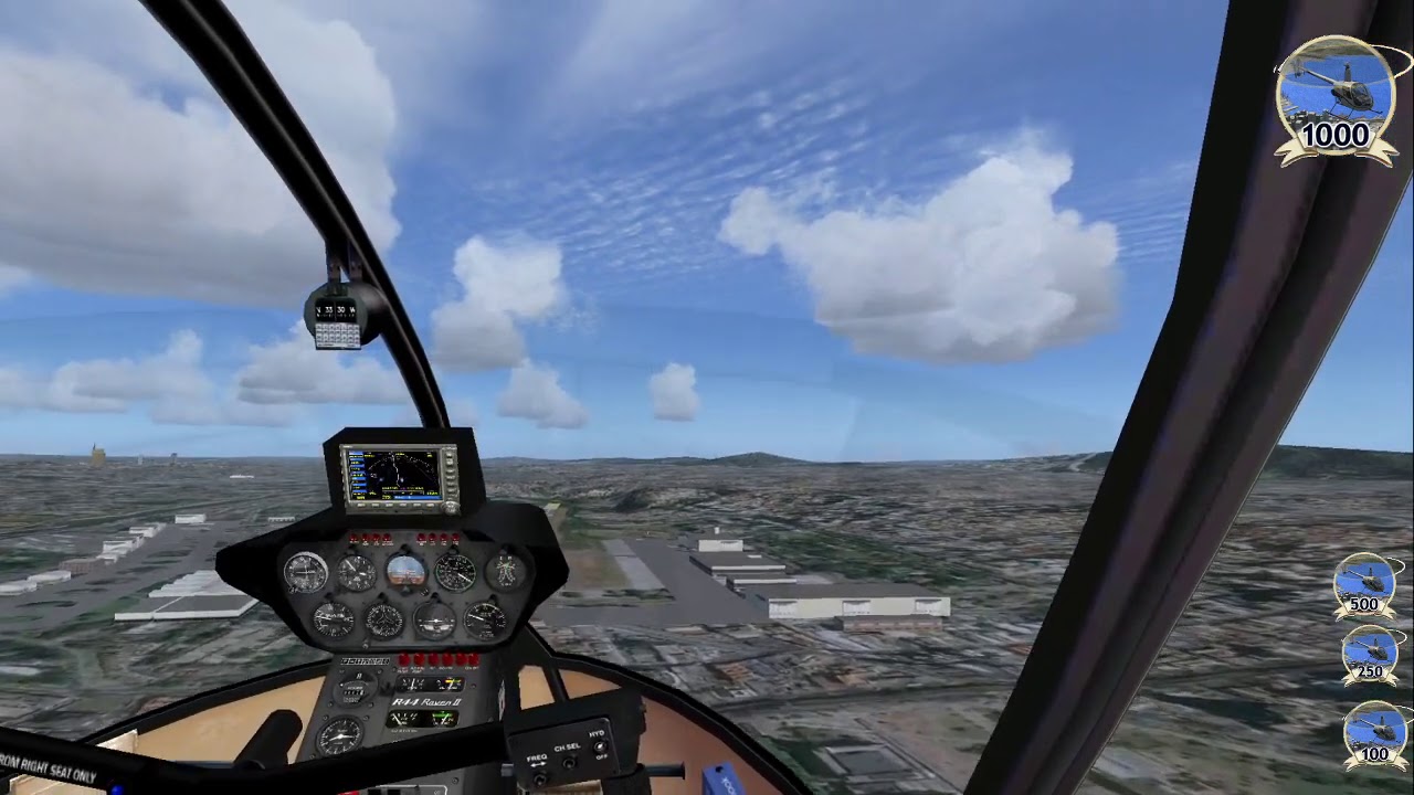 R44 FSX justflight auto pilot - YouTube