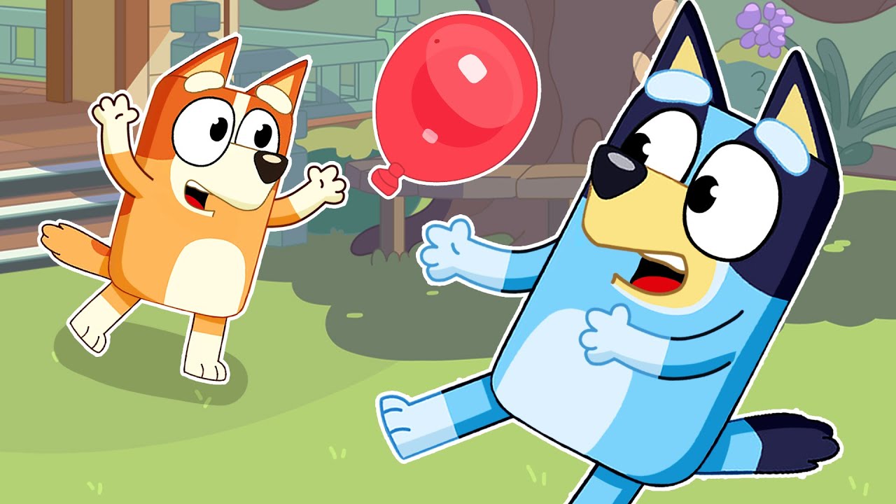 Balloons | Bluey and Bingo playtime together | Bluey Full Episodes ...