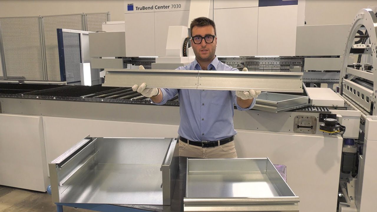 TruBend Center 7030: One-piece-flow or serial production, maximum ...