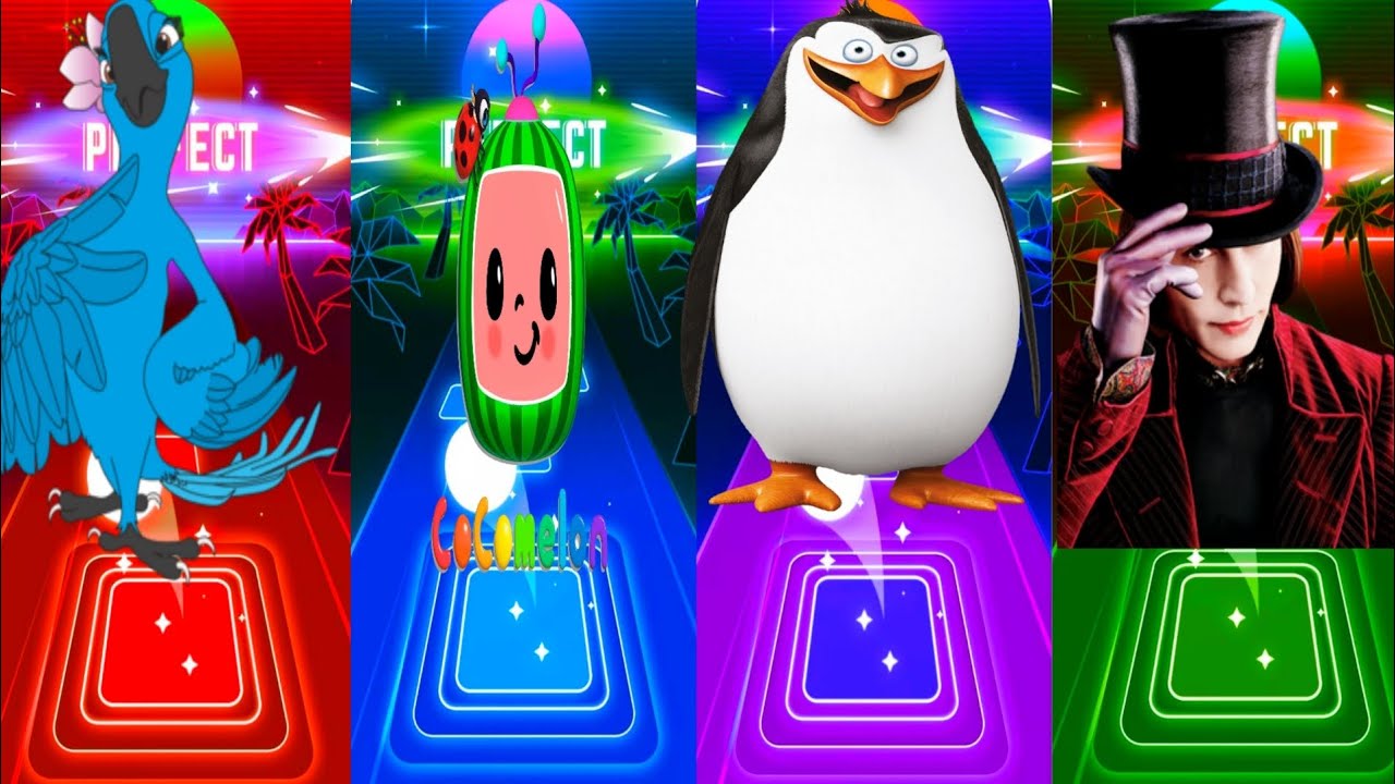 RIO_2🆚Cocomelon🆚Penguins_of_Madagascar🆚Wonka (1)🌟Who is best? - YouTube