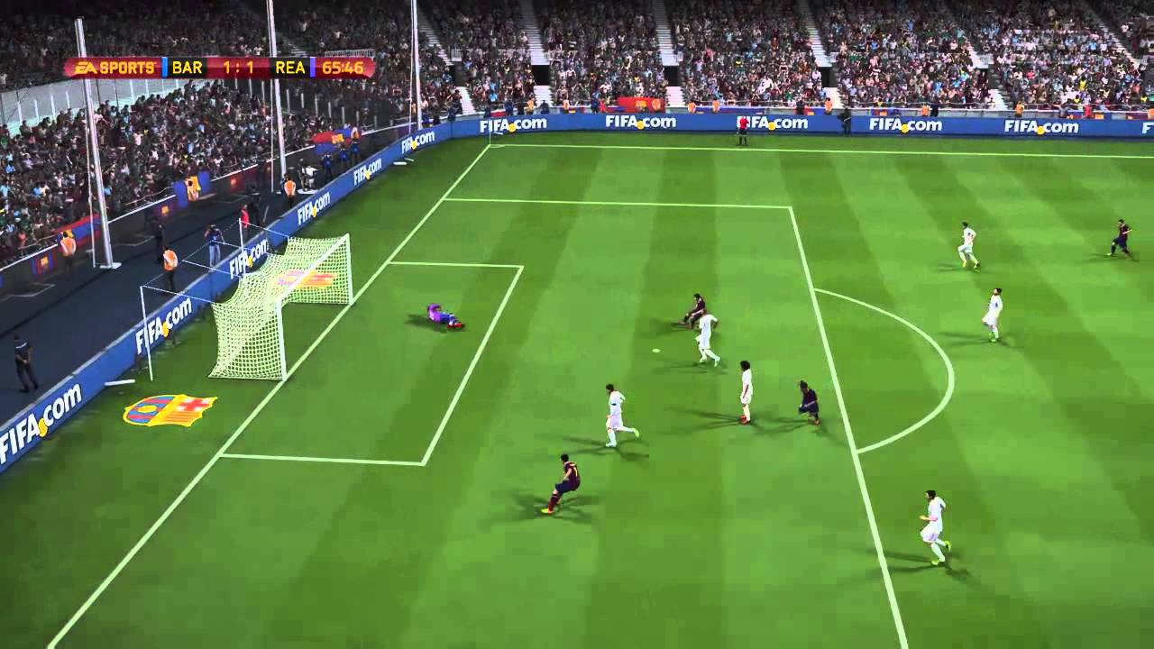 FIFA 14 Demo Gameplay (PS4/NextGen) - YouTube