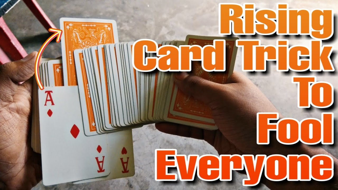 Rising Card Trick Tutorial/Best Card Trick To Fool Everyone (In Hindi ...