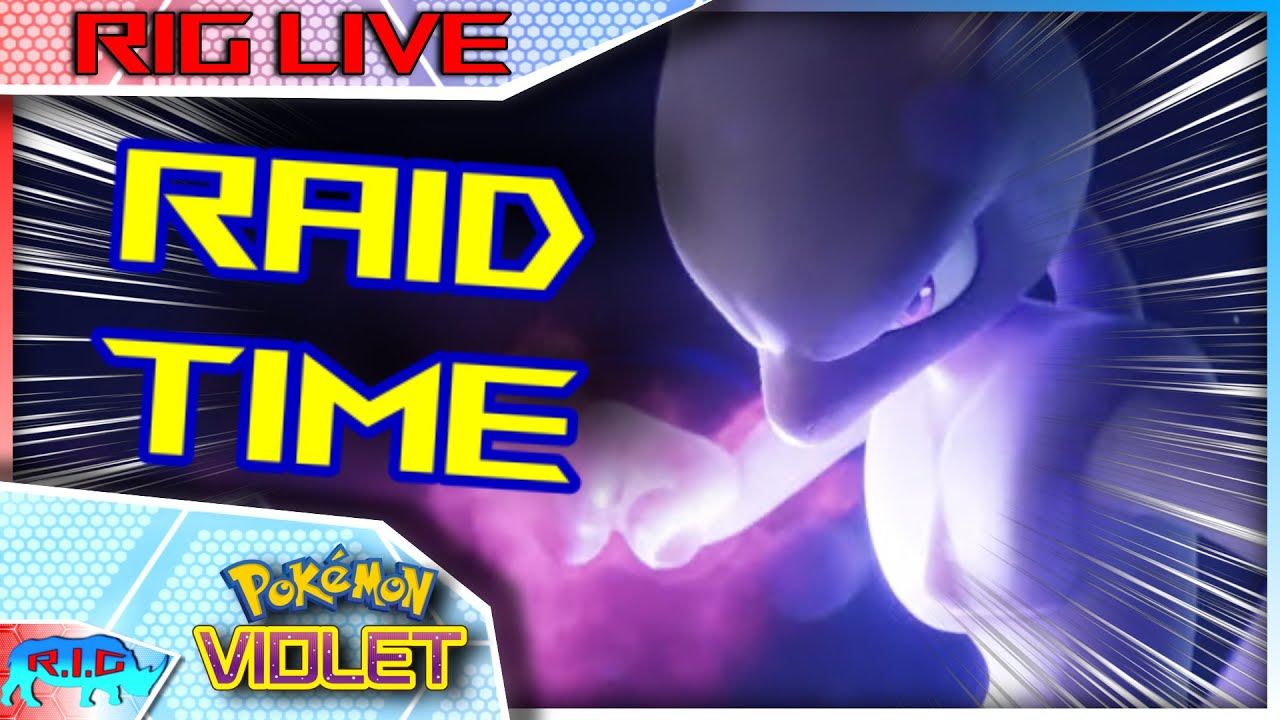 🔴 Mewtwo Tera Raid Battle WITH VIEWERS - Pokemon Violet Multiplayer ...