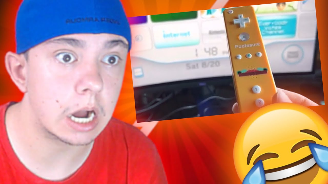 HIS WII REMOTE IS SO BAD! 😂 | Poofesure testing the beef boss wii ...