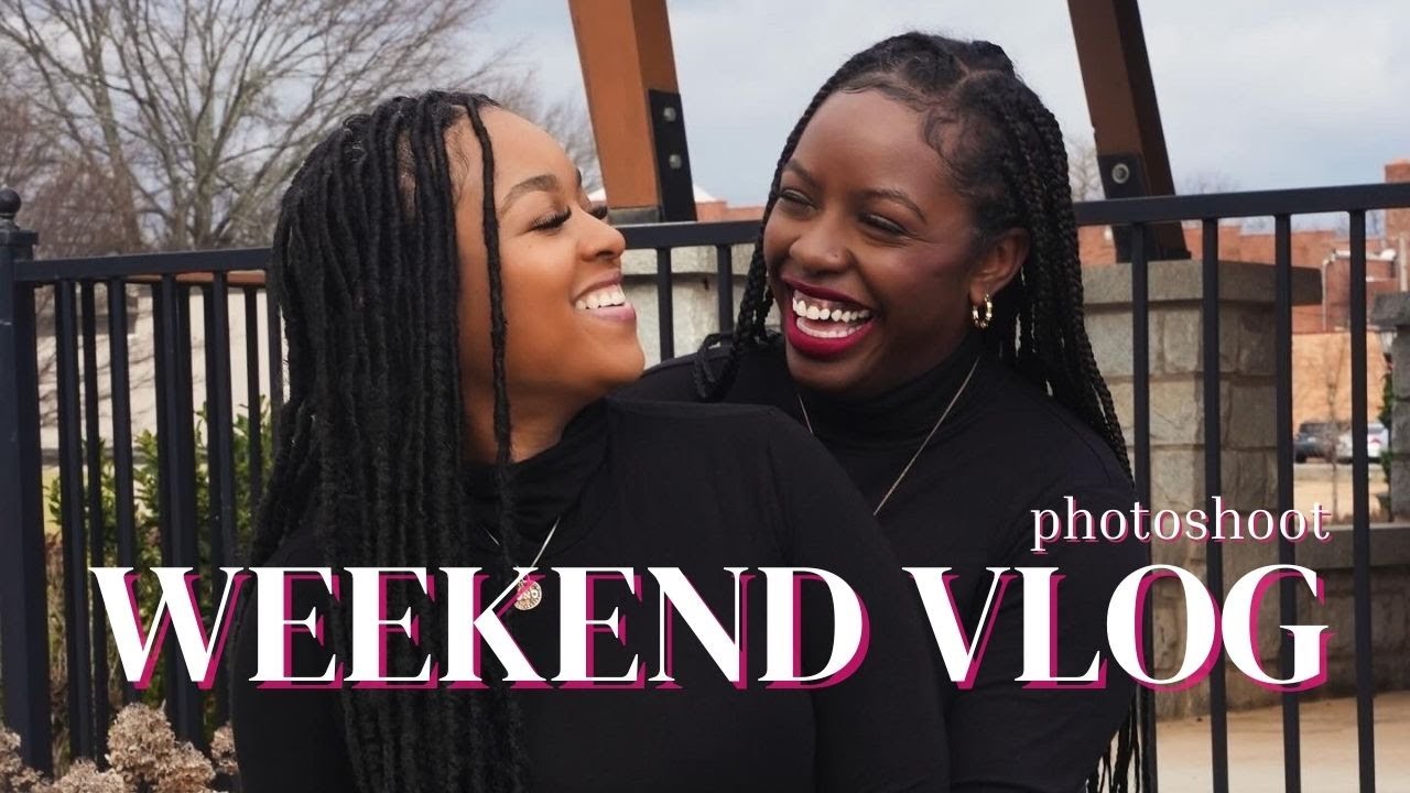 WEEKEND VLOG| PHOTOSHOOT - YouTube