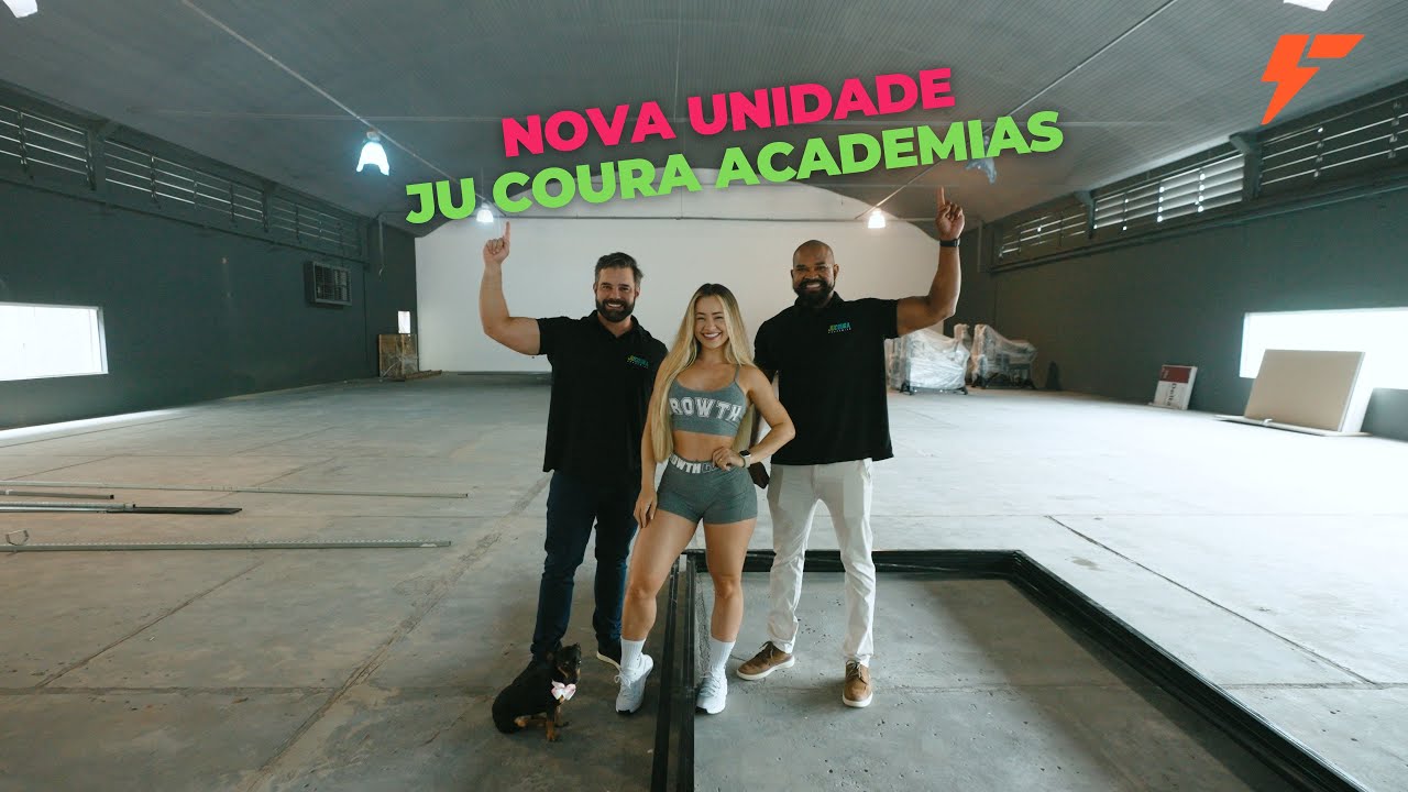 NOVA UNIDADE JU COURA ACADEMIAS - YouTube
