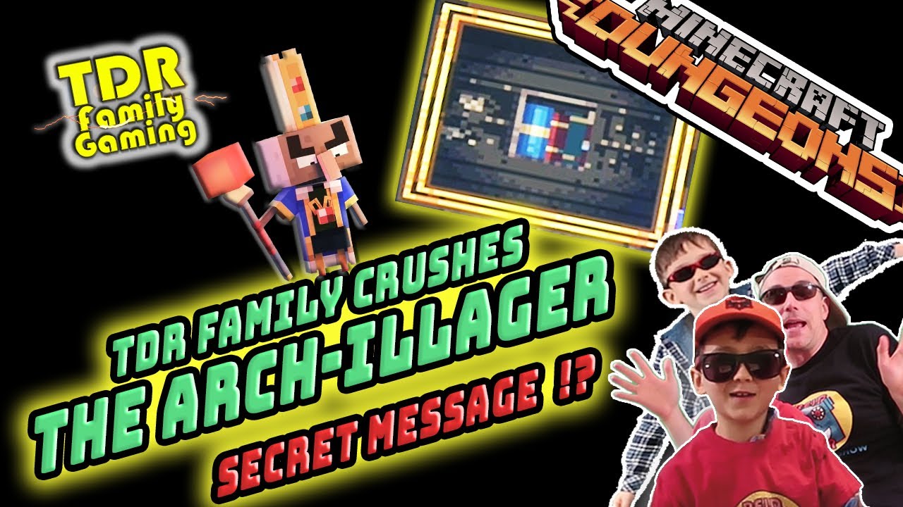 DEFEATING ARCH-ILLAGER in MINECRAFT DUNGEONS (Default Mode) - Secret ...