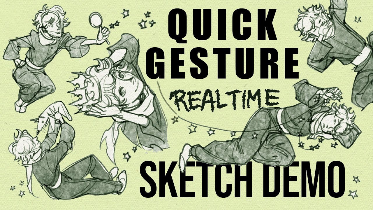 Draw With Me! // Real time fast sketching with comics art advice Q&A ...