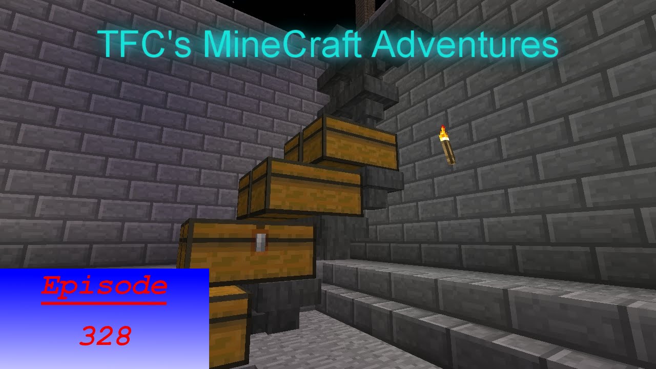 TFC's Minecraft Adventure Ep328 Planning Mass Storage - YouTube