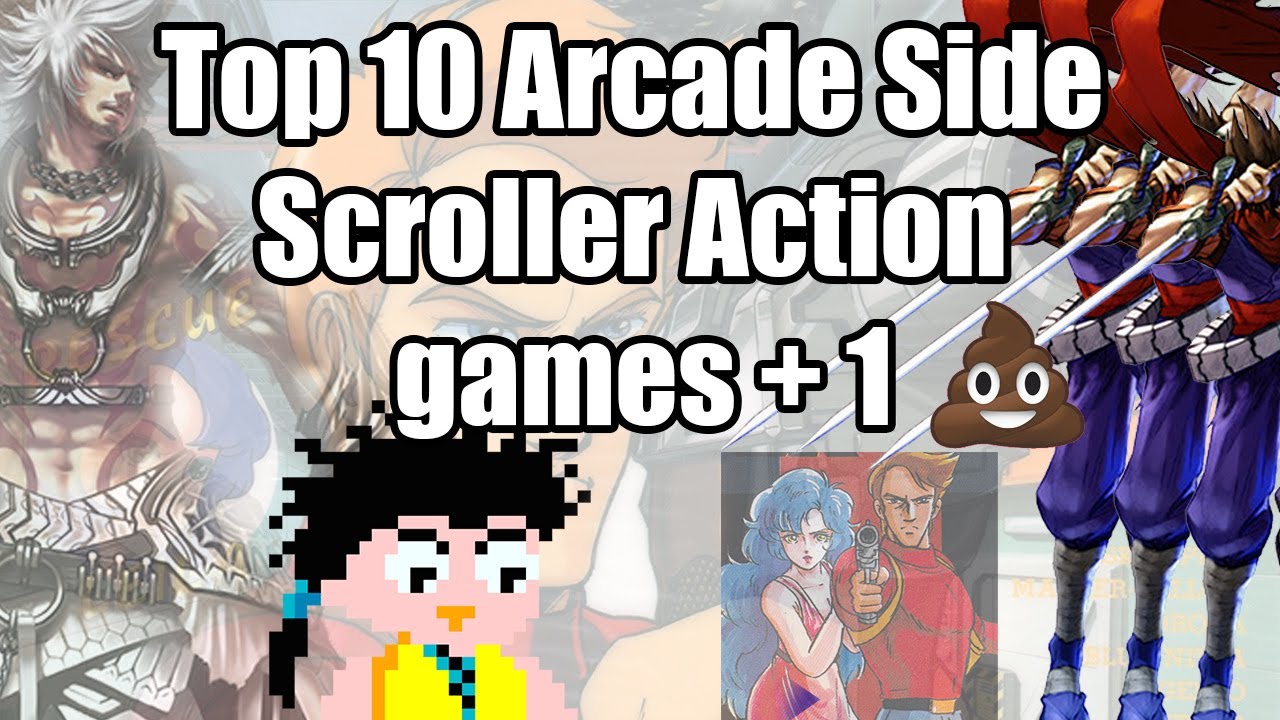 My 10 best arcade side scroller action games and 1 not so best. - YouTube