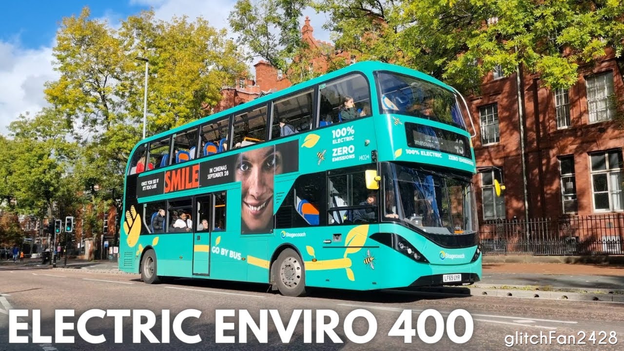 44K Subs! 🎵 It's Electric 🎵 Stagecoach Manchester BYD ADL Enviro400EV ...