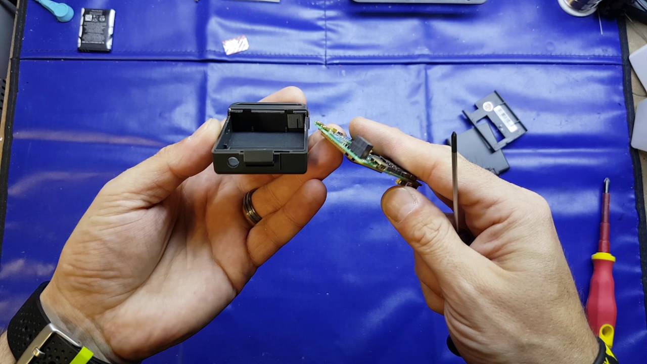 GPS tracker overview and teardown - YouTube