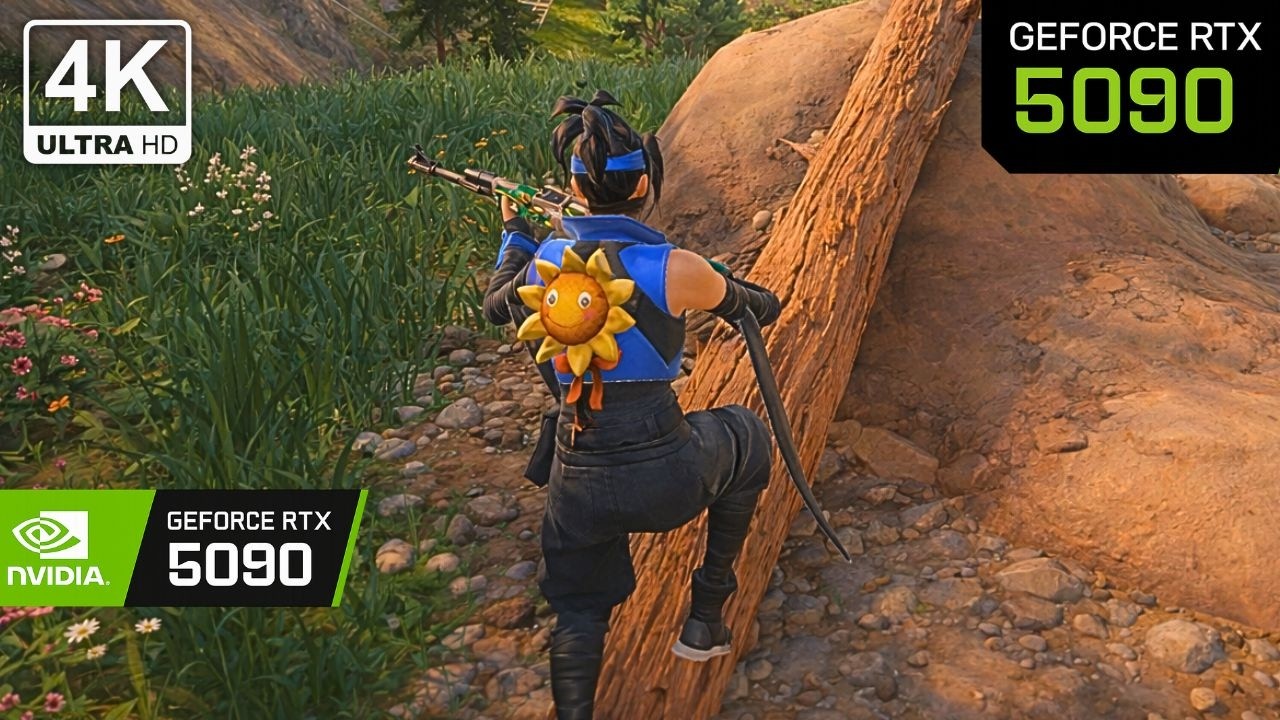 Fortnite [4K 60FPS RTX 5090] Pure High Definition Visual Experience ...