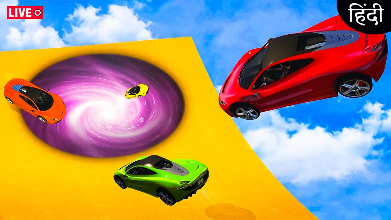 ULTI SIDHI RACE WITH GENDASWAMI🤯 - GTA V ONLINE - HINDI Game Play - YouTube