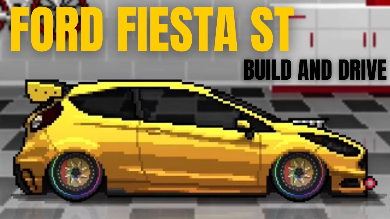 BUILD A FORD FIESTA ST ON PIXEL CAR RACER🚀 - YouTube