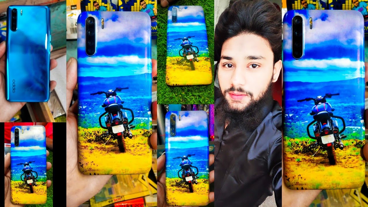 Mobile Back Sticker design paper - YouTube