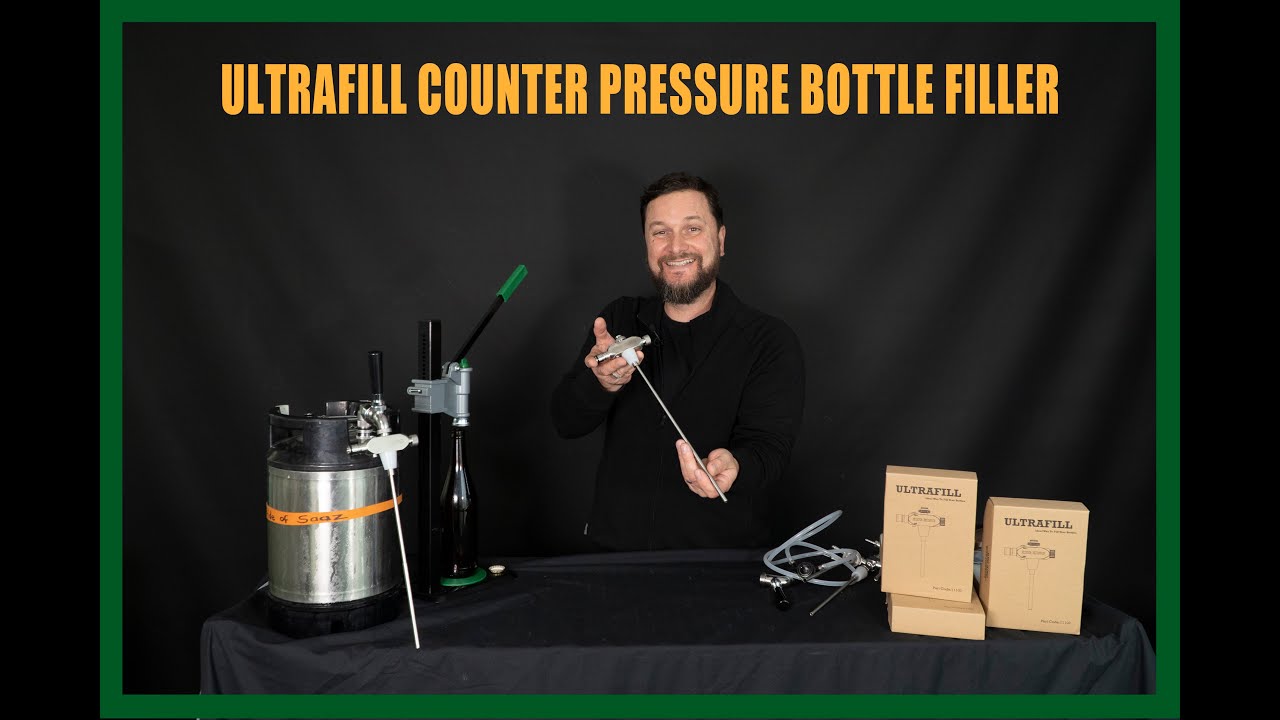 Ultrafill Counter Pressure Bottle Filler - YouTube