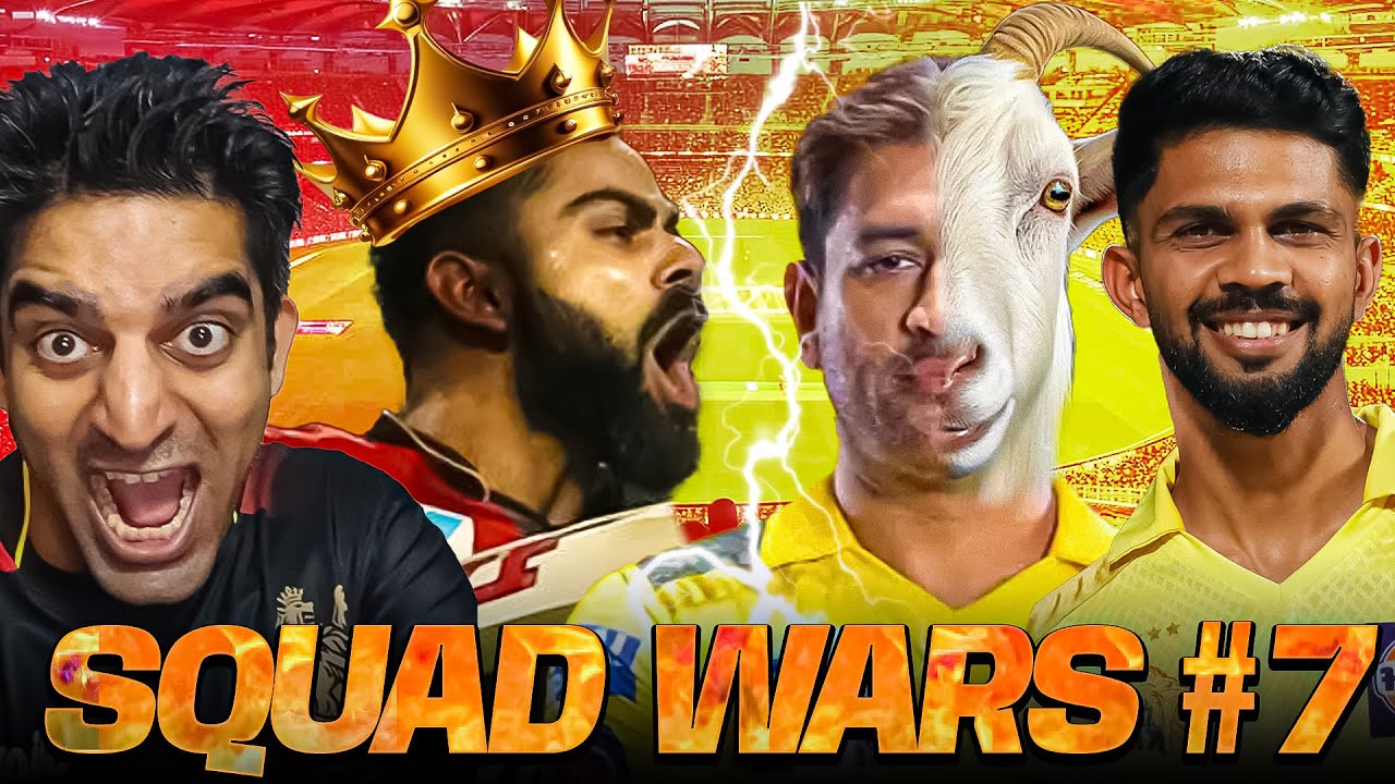 RCB vs CSK IPL Squad Wars🔥KOHLI vs DHONI XI: IPL 2025! - YouTube