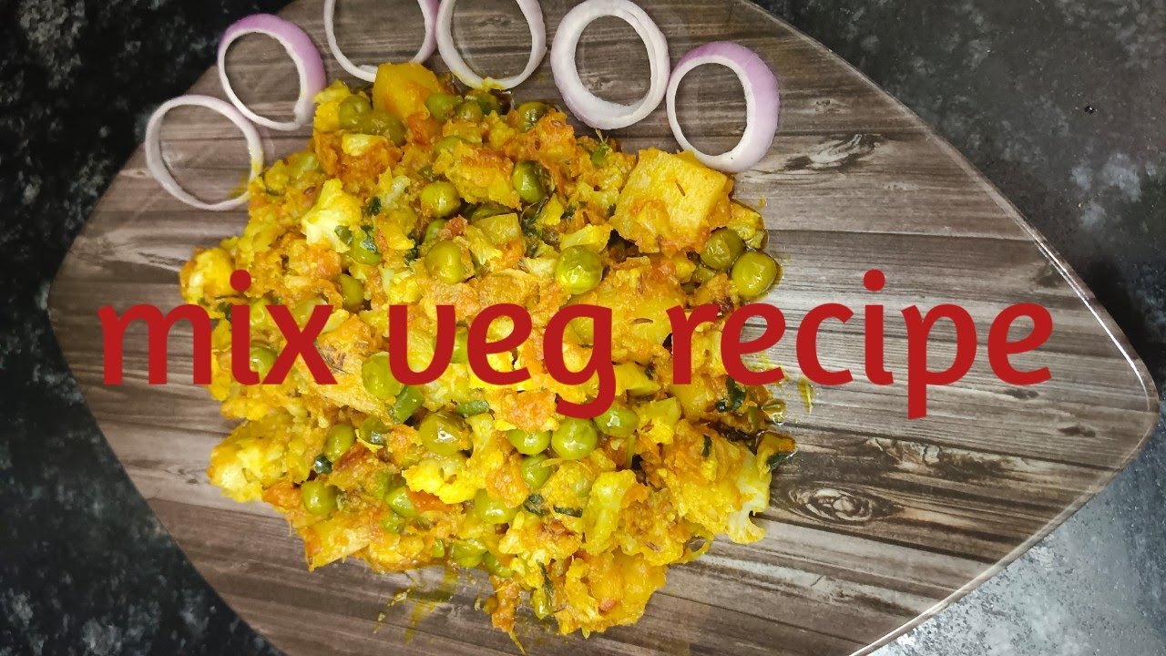 mixed veg recipe 😋 - YouTube