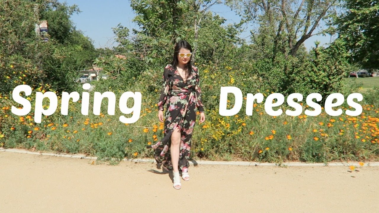 Spring Fashion Dresses Lookbook / Outfit Ideas 2017 | Tracey Violet ...