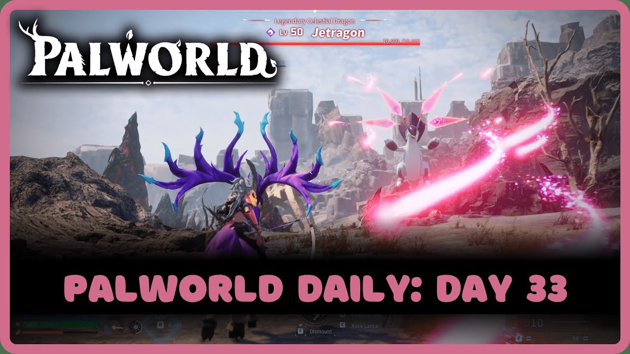 Palworld Daily | Progression Series Day 33 | Palworld (Commentary ...