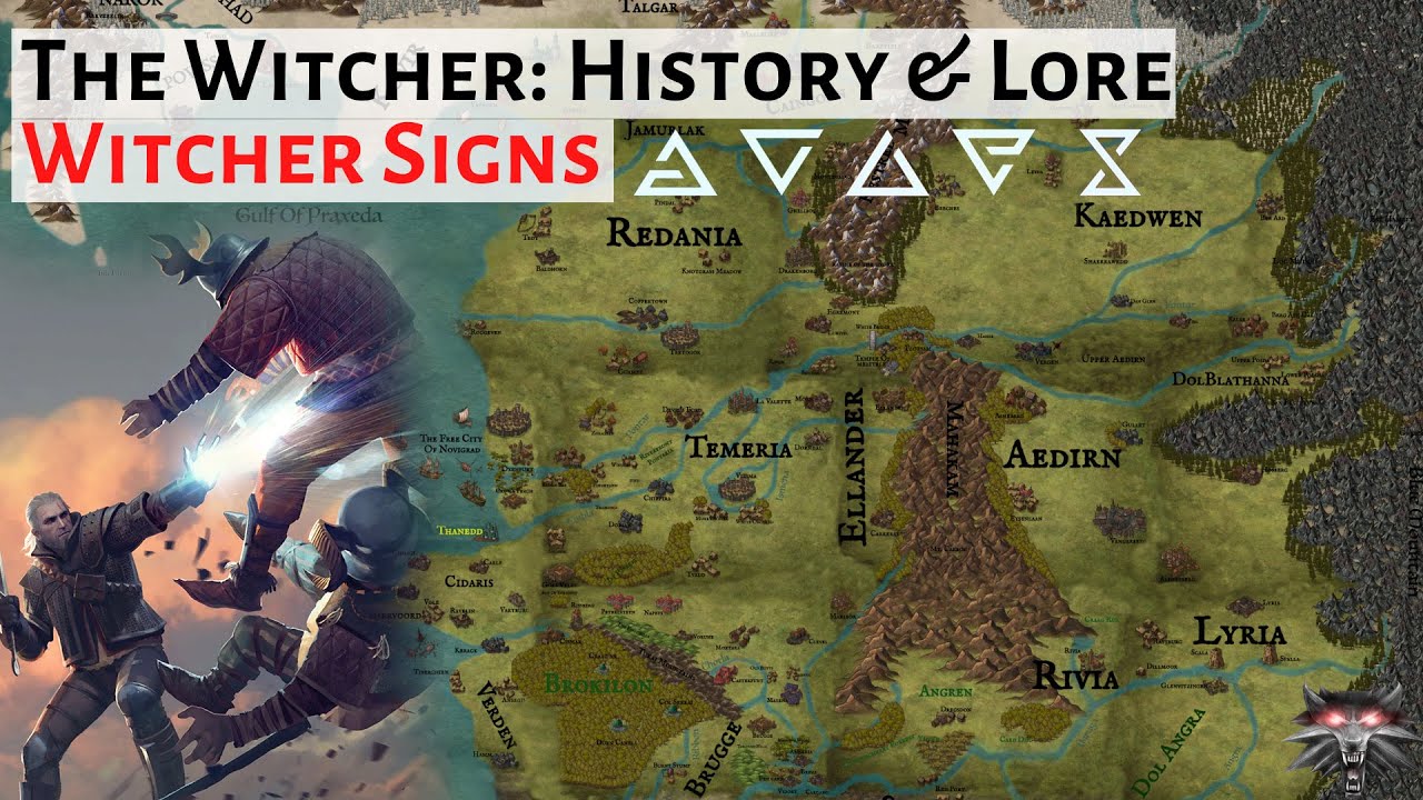 What Are Witcher Signs? | The Witcher Saga History & Lore - YouTube