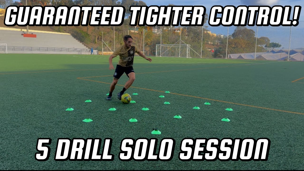 Guaranteed Tighter Ball Control | Solo Session! ⚽🔥 - YouTube