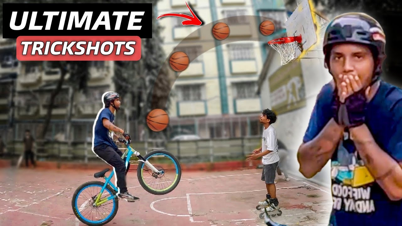 Epic Cycle TRICKSHOTS - Basketball Edition - YouTube