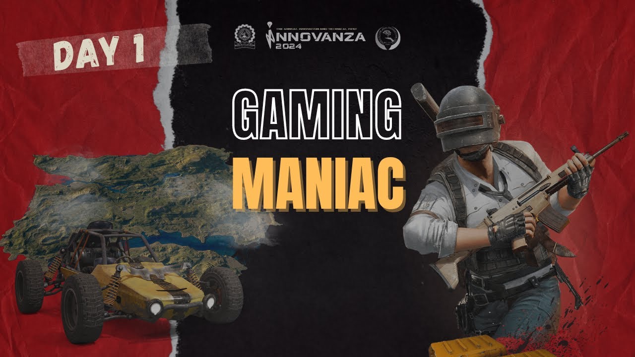 Innovanza'24 | Gaming Maniac Day 1 | Elimination Matches - YouTube