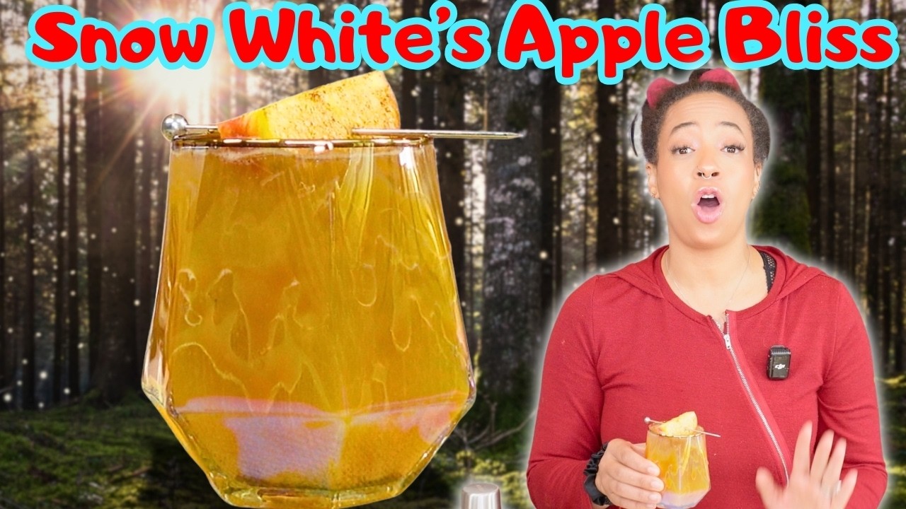 Making Disney Magic With This Enchanted Apple Drink Recipe! - YouTube