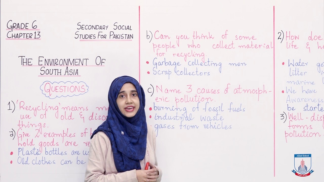 Class 6 - Social Studies - Chapter 13 - Lecture 3 Questions and ...