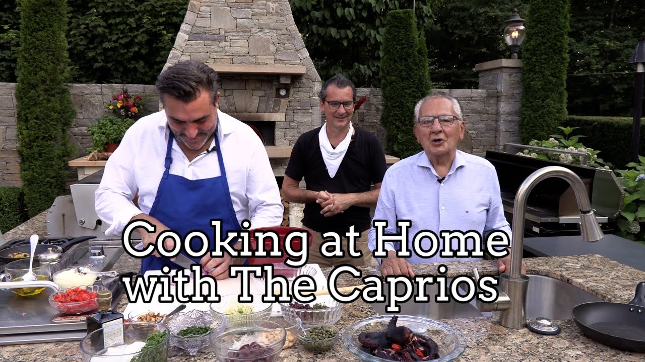 Cooking At Home with the Caprios Featuring Todd English - YouTube