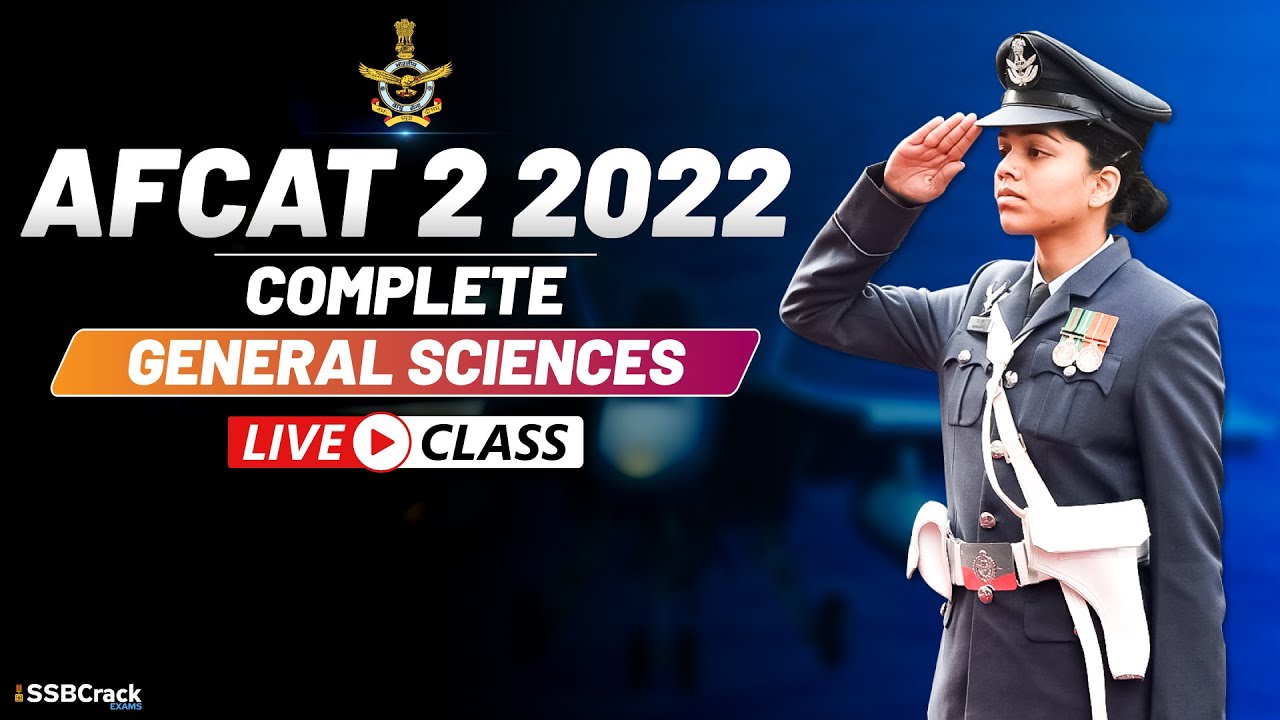 AFCAT 2 2022 Most Important Questions | Complete General Sciences - YouTube