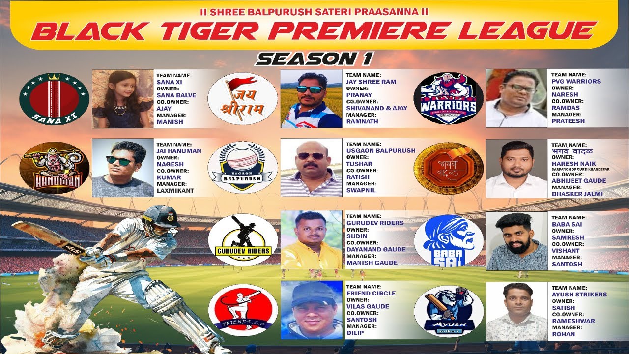 🔴Live || Final Day || Black Tiger Premier League 2024 || Season 1 ...